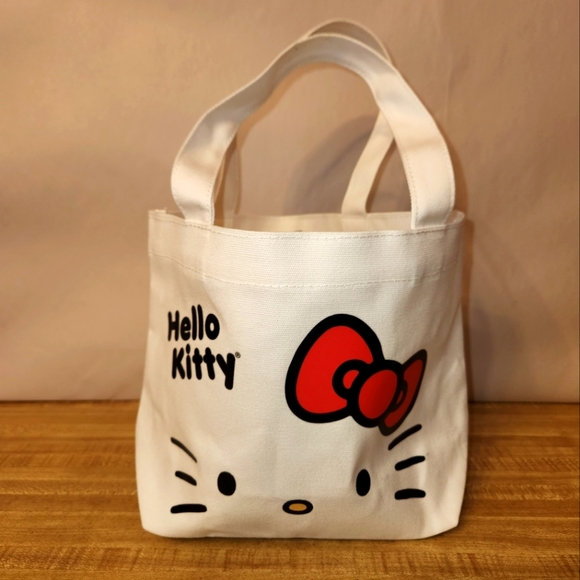 Hello Kitty | Bags | Hello Kitty Mini Tote Bag | Poshmark